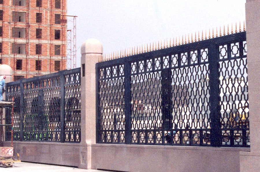 The Prophet's Mosque - Piazza Fences and Gates - Soheil Mosun Limited ...